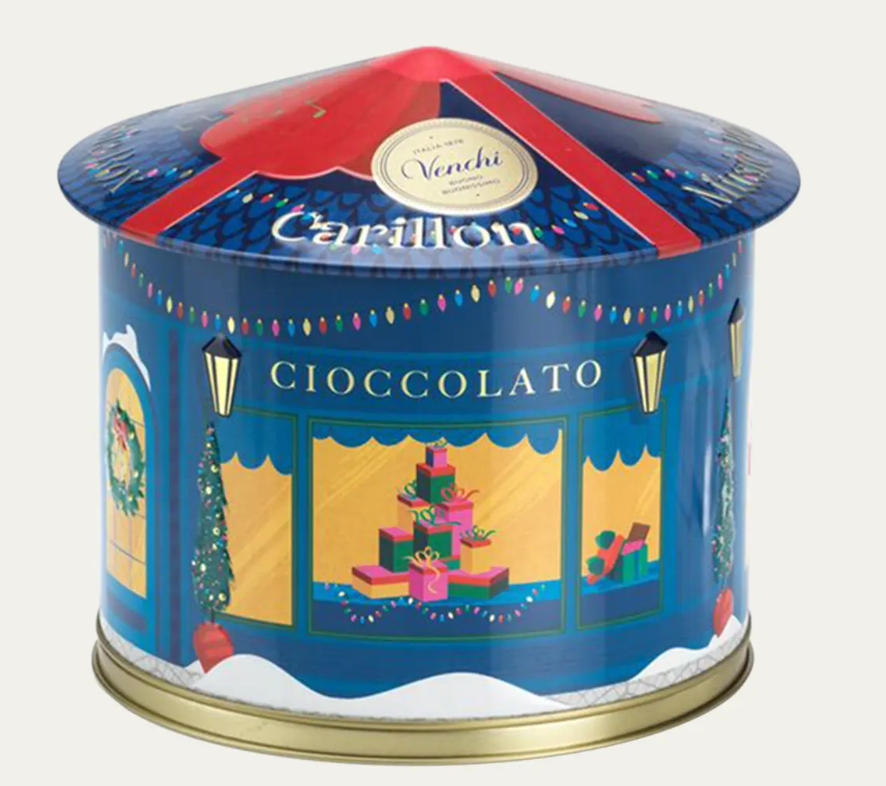Venchi Assorted Chocolate Music Tin – Cardullo's Gourmet Shoppe